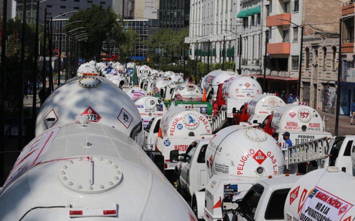 Gaseros inician paro en CDMX y Edomex y 5 estados mas