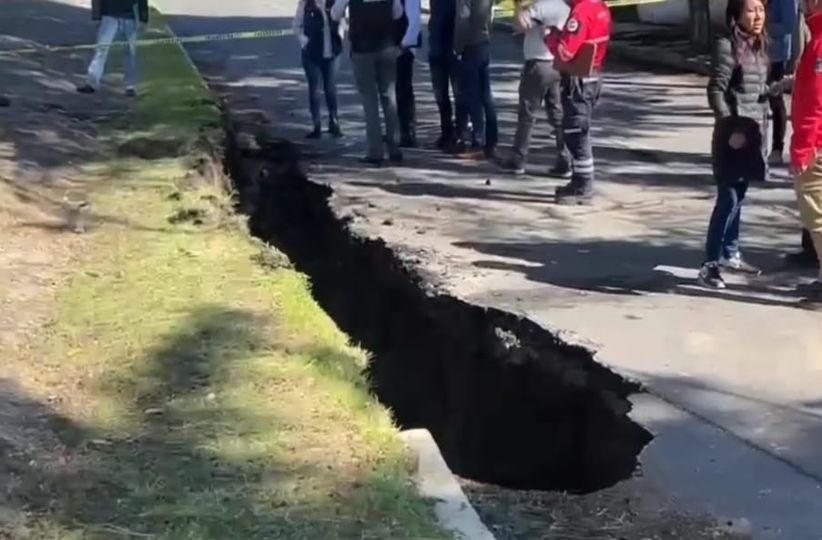 Con prontitud, atiende Toluca hundimiento en La Maquinita