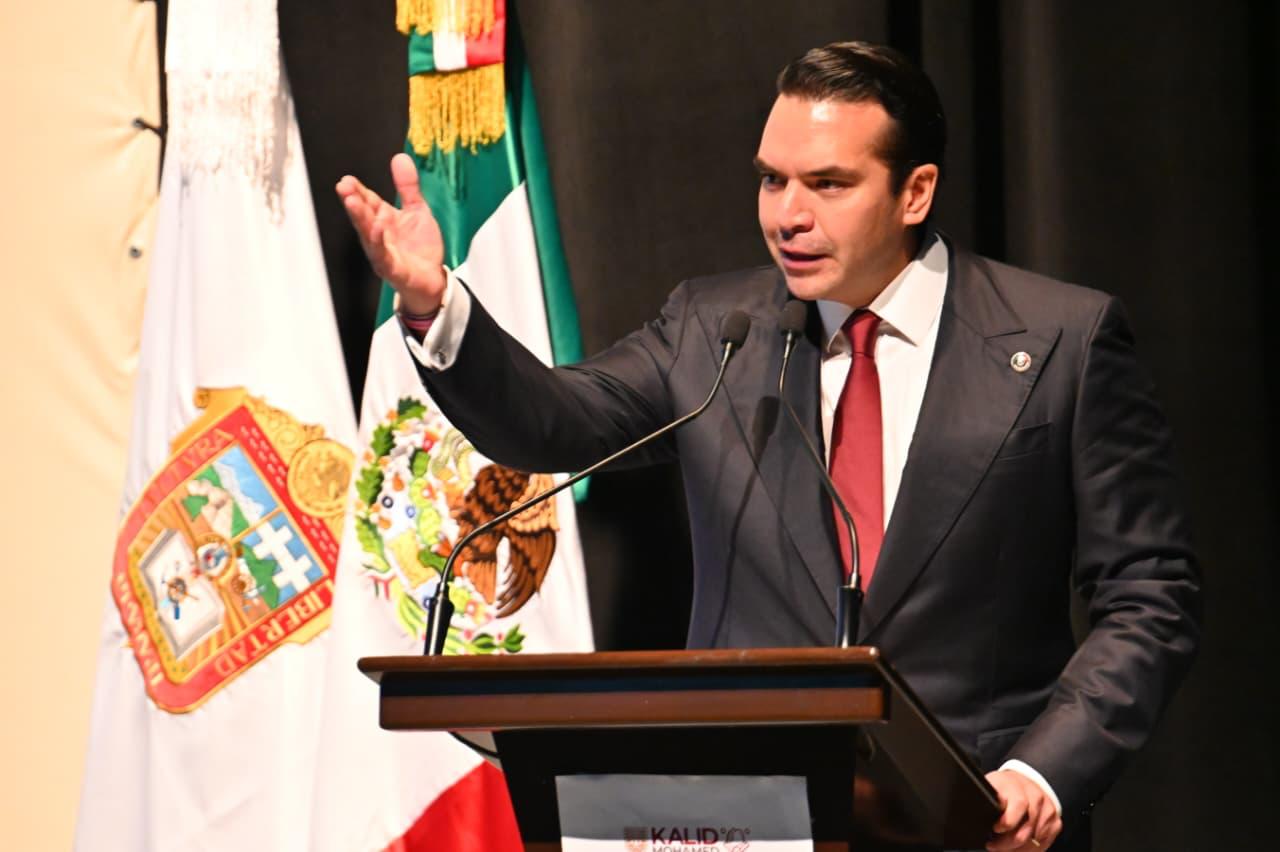 El diputado Kalid Mohamed presenta su primer informe